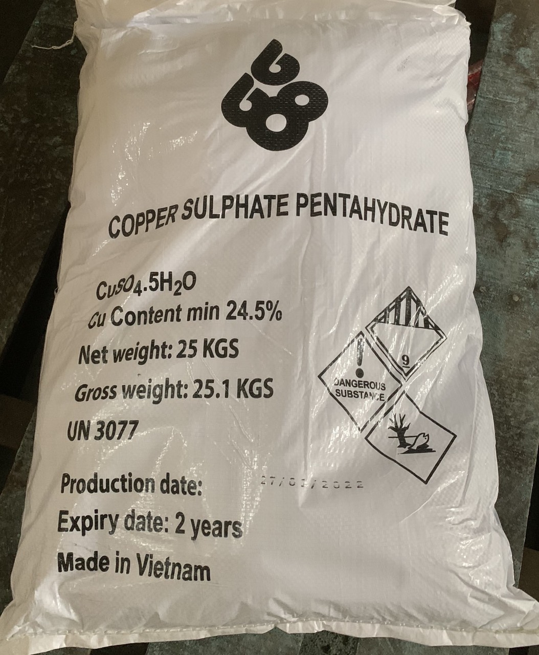 Copper Sulphate Pentahydrate